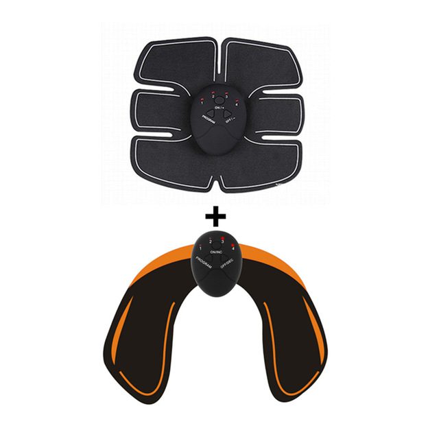 2/4/6/8pcs Set Hip Trainer Abdominal Machine Electric Muscle Stimulator ...
